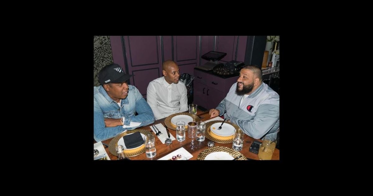 Jay Z, Tyran 'Ty Ty' Smith et DJ Khaled - Dîner d'anniversaire de Lenny ...
