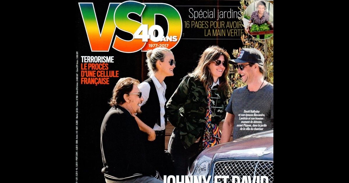 Couverture du magazine VSD, numéro 2069 du 20 avril 2017. - Purepeople