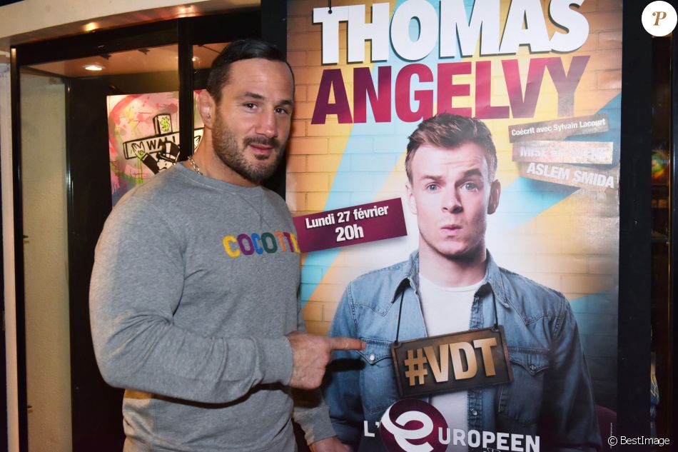 Exclusif - Sylvain Potard lors du Showcase de Thomas Angelvy au théâtre ...
