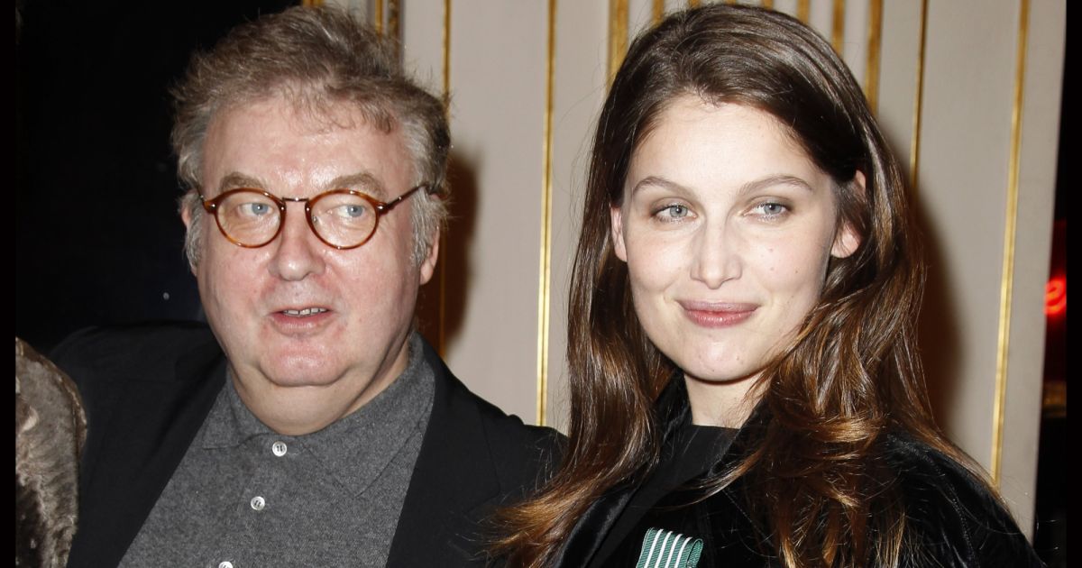 Dominique Besnehard et Laetitia Casta au ministère de la Culture en ...
