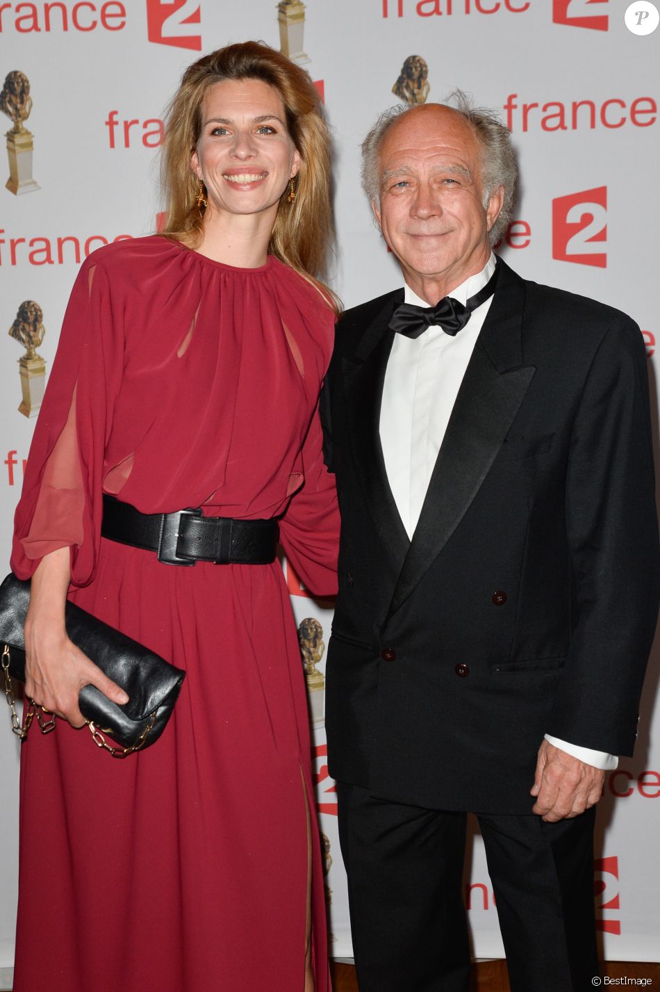 Coralie Audret et son père Daniel Colas - 29ème cérémonie des Molières ...