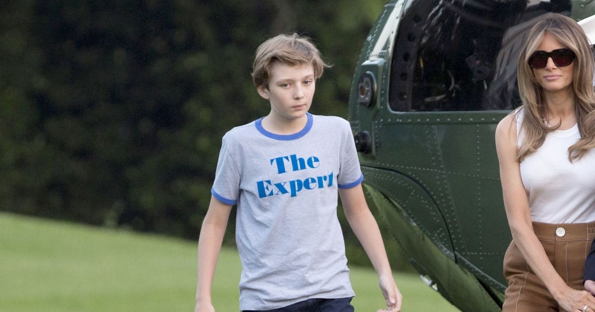 Barron Trump : Le fils du président américain, nouvel influenceur à 11 ...