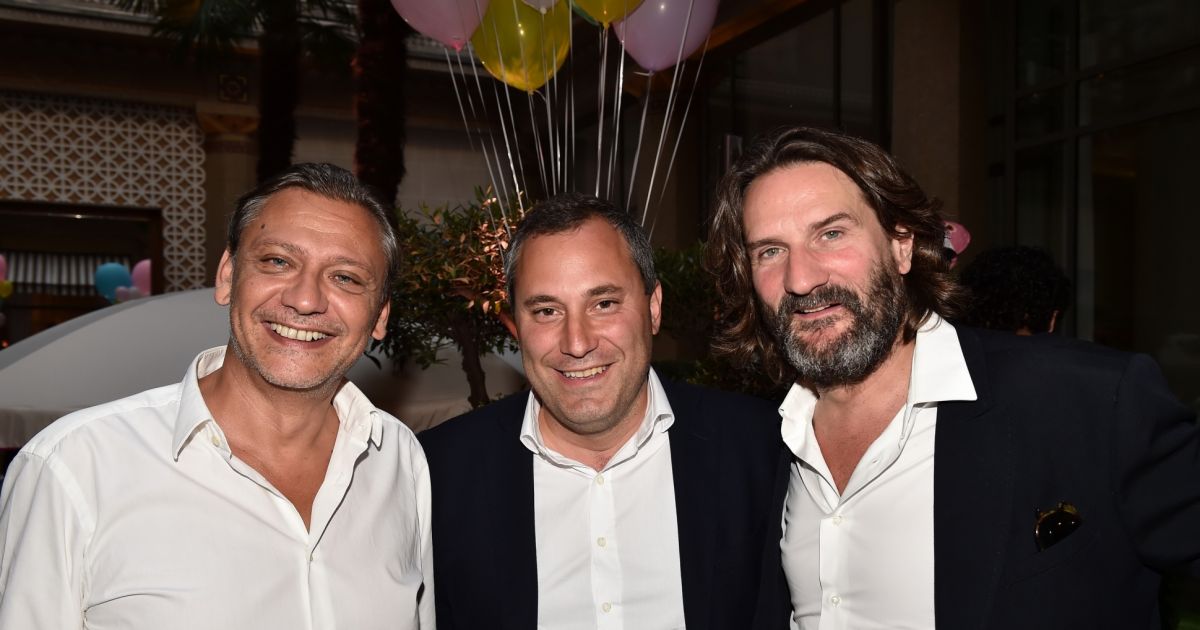 Exclusif - Valéry Zeitoun, Benjamin Patou et Frédéric Beigbeder lors de ...