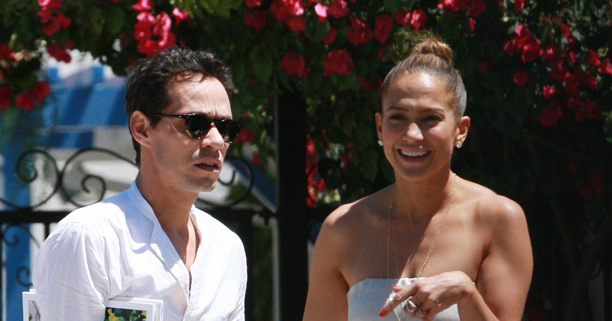 Jennifer Lopez et son ex mari Marc Anthony vont chercher leur fille ...