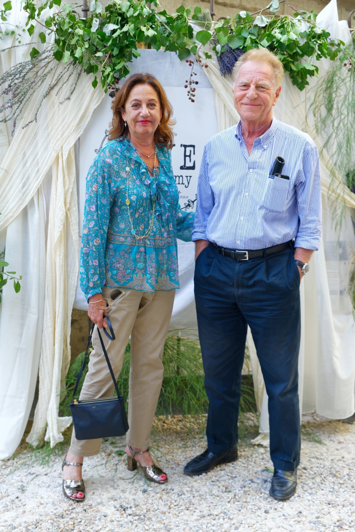 Photo : Exclusif - Robert Namias et sa femme Anne Barrère - Soirée de ...