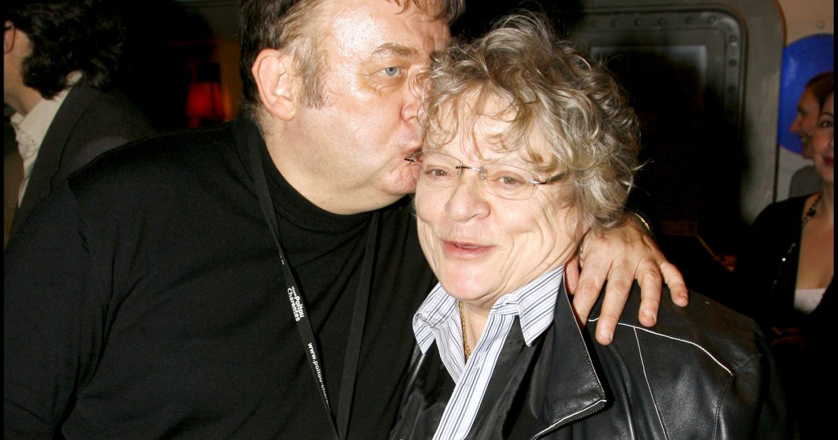 Josée Dayan et Dominique Besnehard à Paris, février 2008. La ...