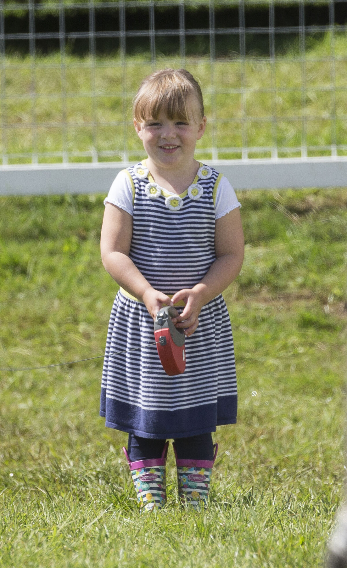 Photo : Mia Tindall lors du Festival of British Eventing à Gatcombe ...