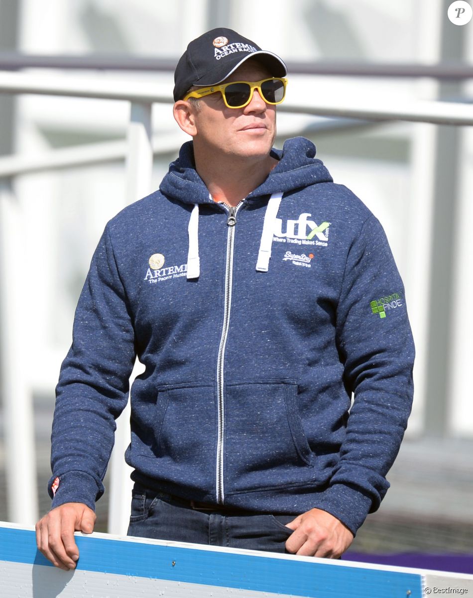 Mike Tindall le 6 août 2017 lors du Festival of British Eventing à ...