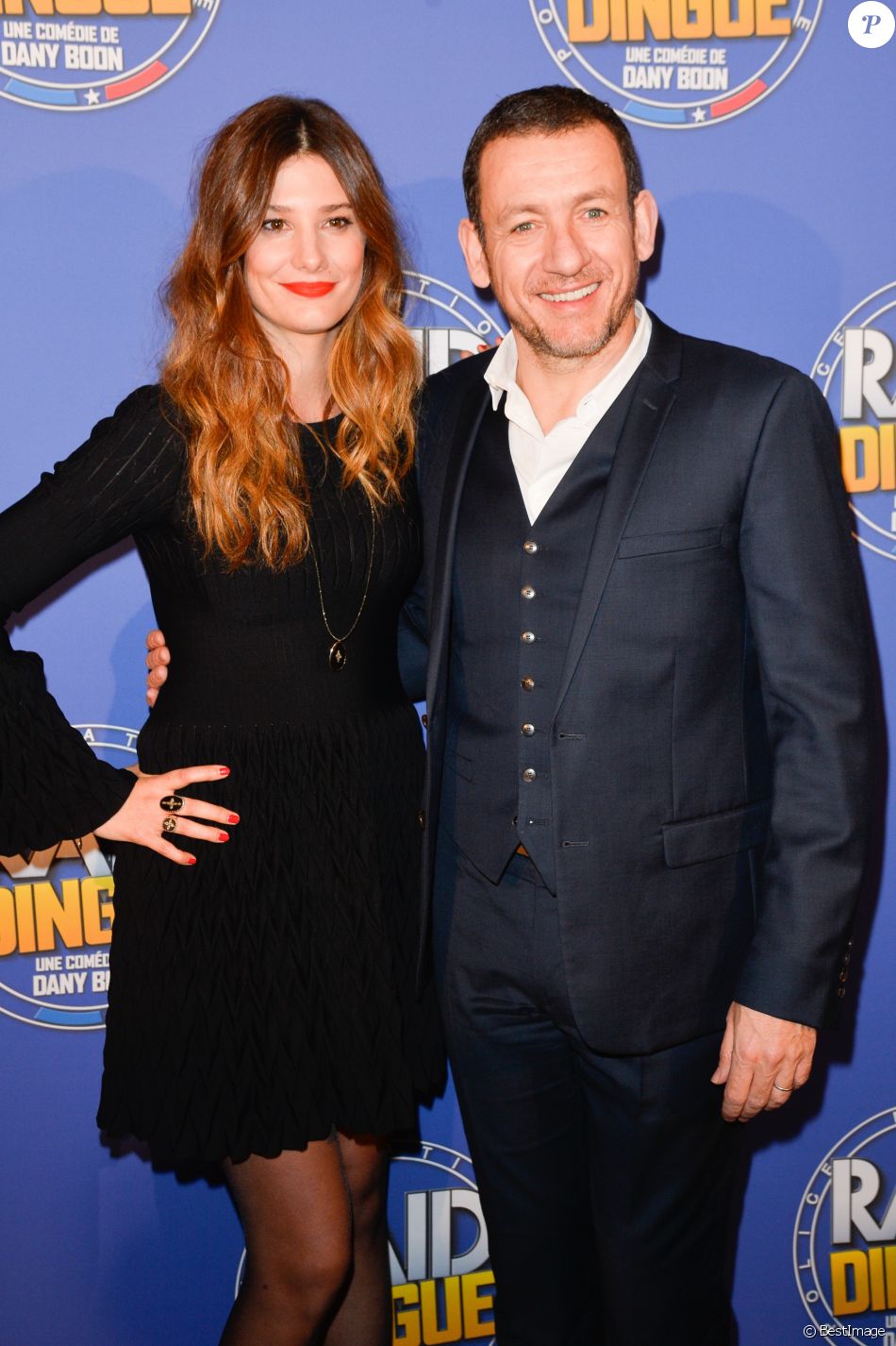 Alice Pol et Dany Boon lors de l'avant-première du film Raid Dingue au ...