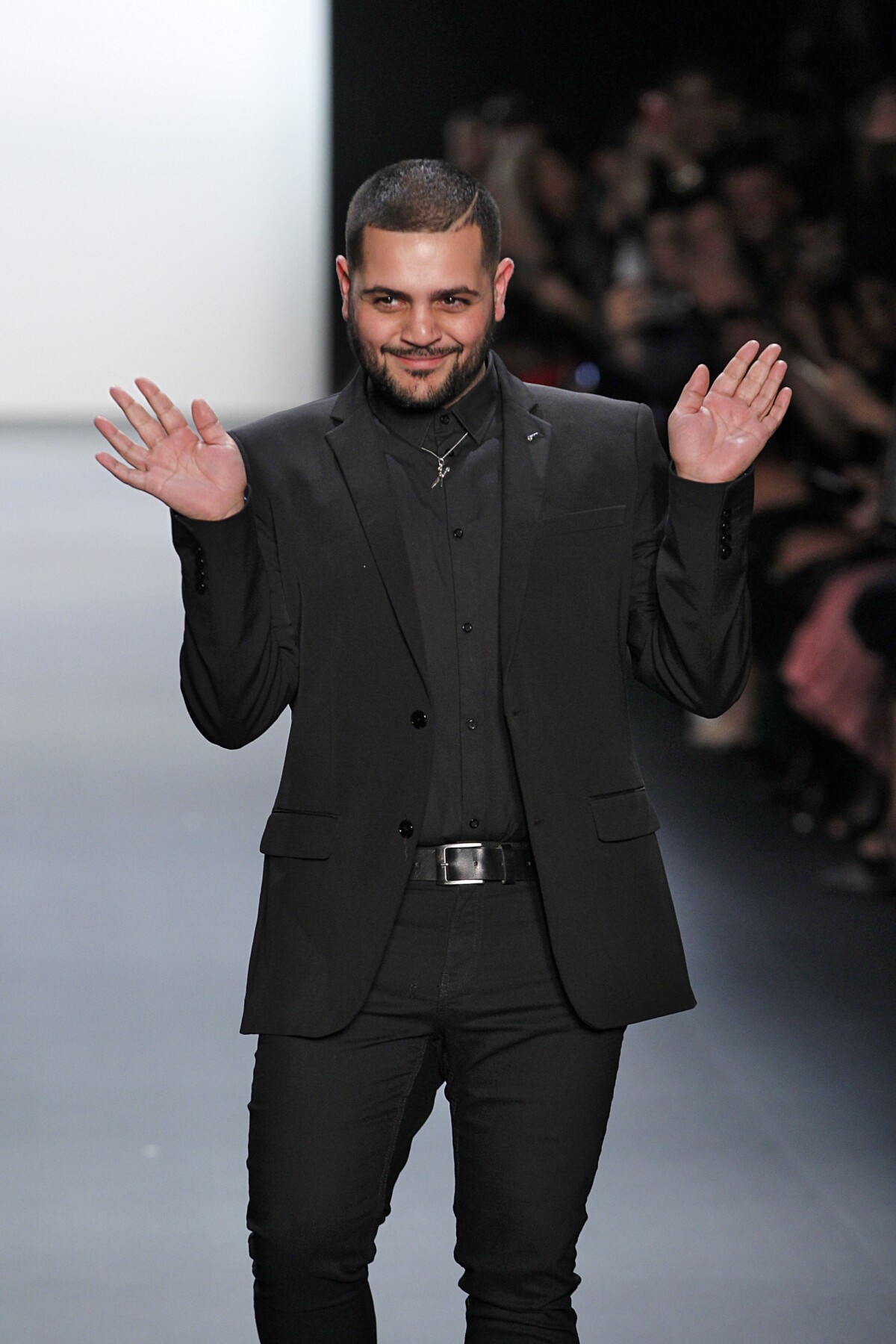 Photo : Model attends NY: Michael Costello New York RTW Spring Summer ...