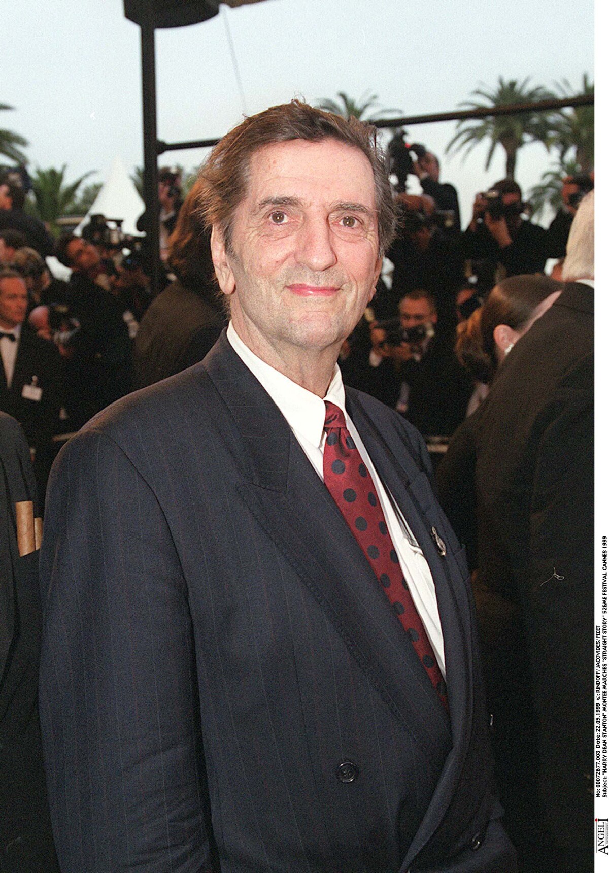 Photo : Harry Dean Stanton - Festival de Cannes 1999 - Purepeople