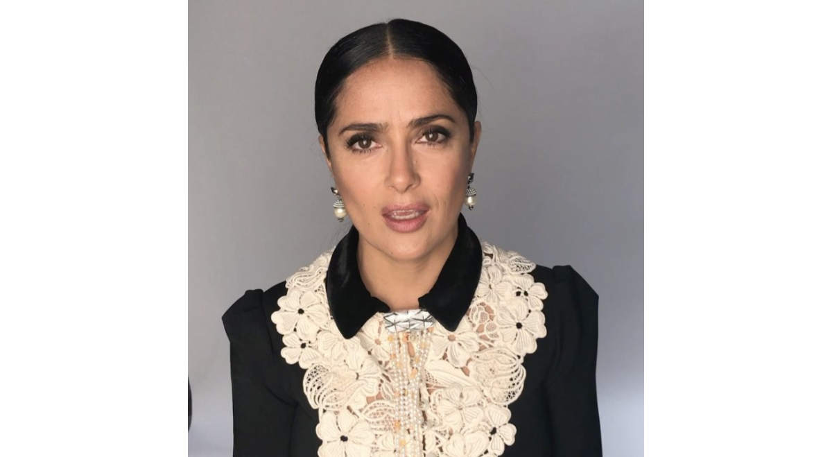 Photo : Salma Hayek a lancé via Instagram un appel aux dons pour venir ...
