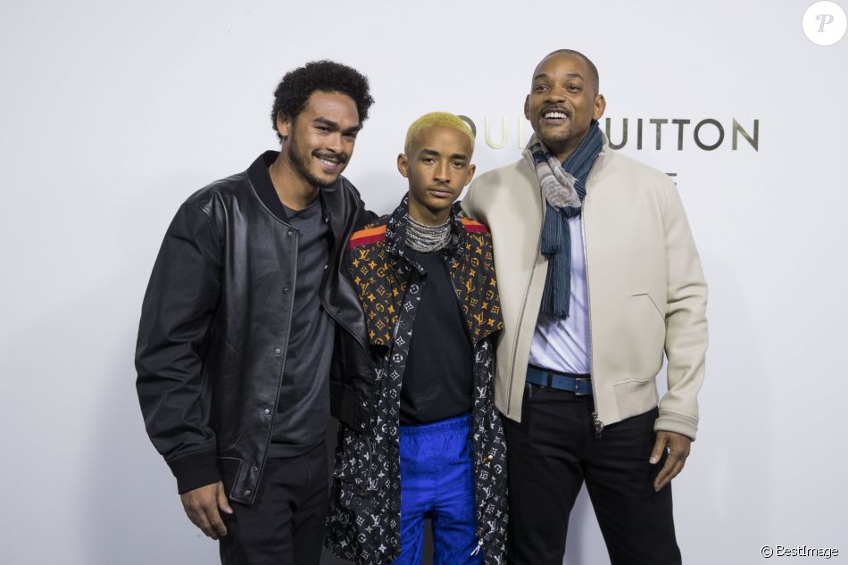Will Smith et ses fils Jaden et Trey Smith - Soirée d'inauguration de ...