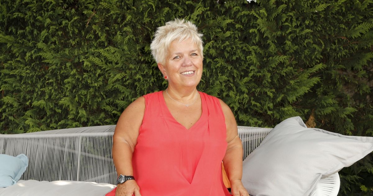 Mimie Mathy lors du festival du film d'Angoulême, le 26 août 2016 ...