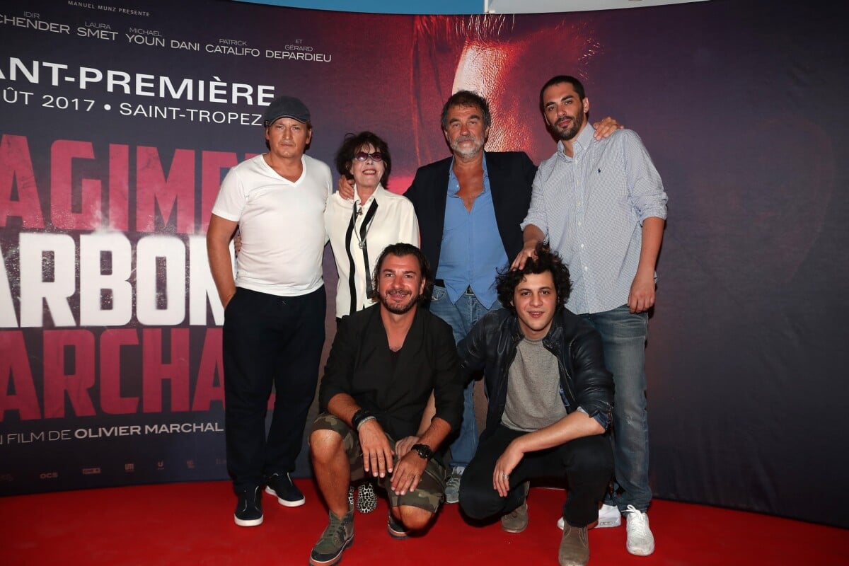 Photo : Exclusif - Benoît Magimel, Dani, Olivier Marchal, le rappeur ...