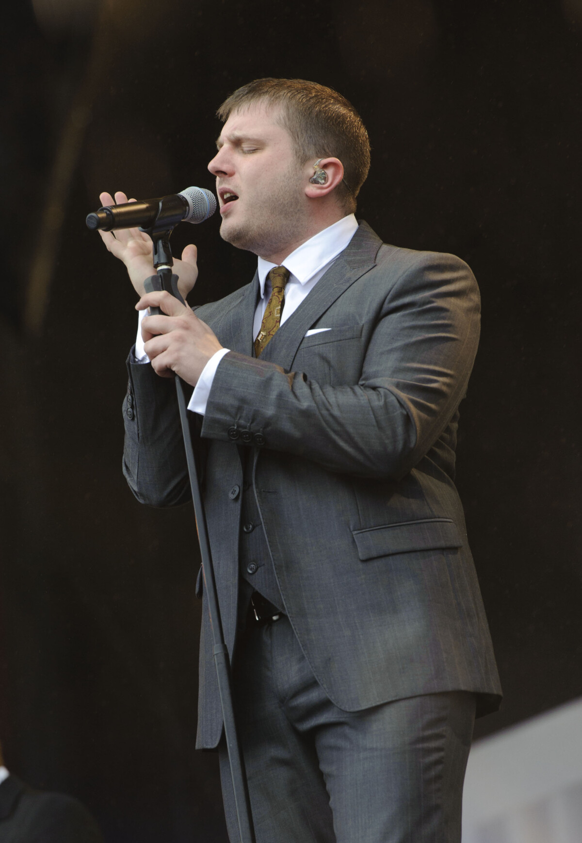 Photo : Plan B lors d'un concert en Angleterre en juin 2011 - Purepeople