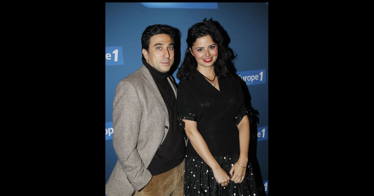 Shirel et son ex-mari lors de la soirée Europe 1 fait Bobino à Paris ...