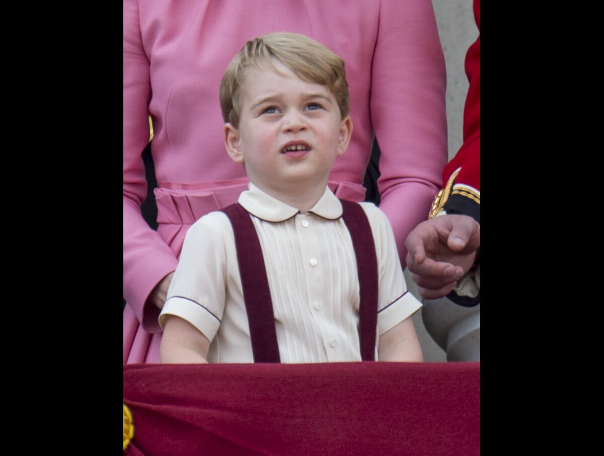 Photo : Le prince George - La famille royale d'Angleterre au palais de ...