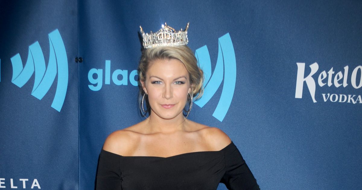 Mallory Hagan, Miss America 2013, lors des 24e GLAAD Media Awards à New ...