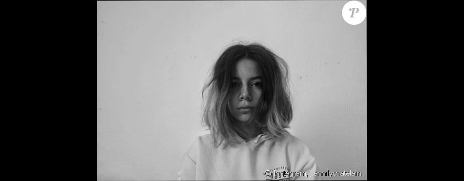 Annily Chatelain, fille d'Alizée, sur un cliché dévoilé début janvier ...