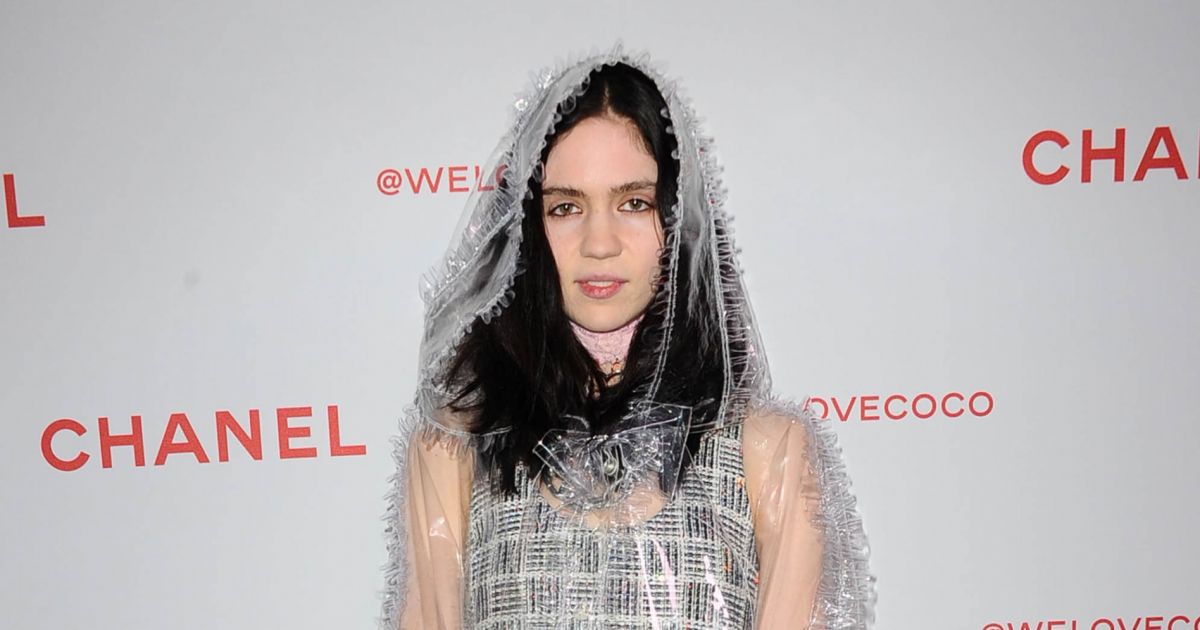 Grimes assiste à la soirée Chanel Beauty House à Los Angeles, le 28 ...