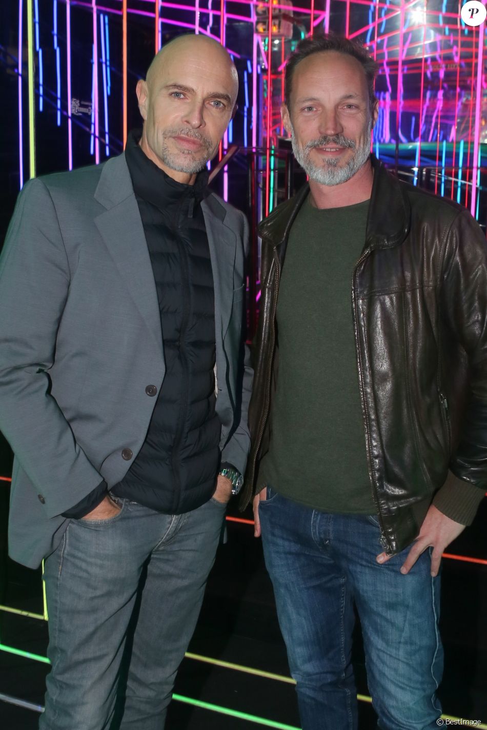 Guy Amram et Grégory Questel - Soirée d'inauguration du nouveau club ...