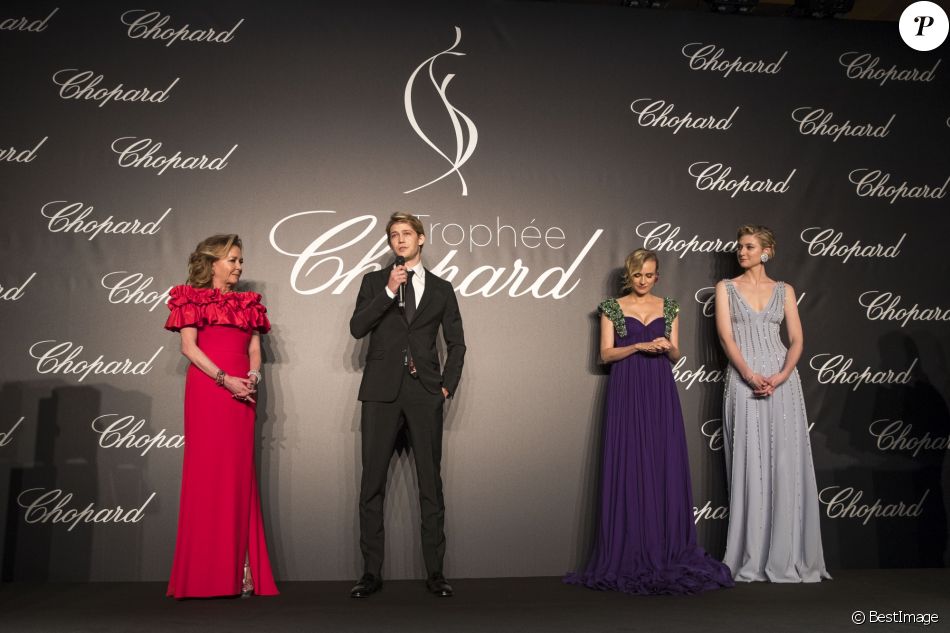 Caroline Scheufele (dirigeant de Chopard), Joe Alwyn (lauréat Trophée ...