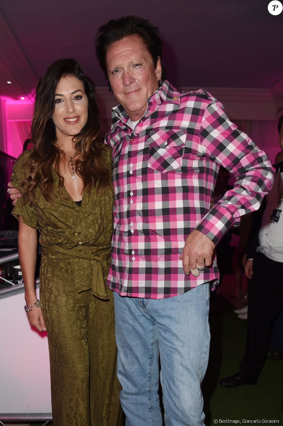 Exclusif - La Dj Audrey Simon et Michael Madsen - Soirée du film Trunk ...