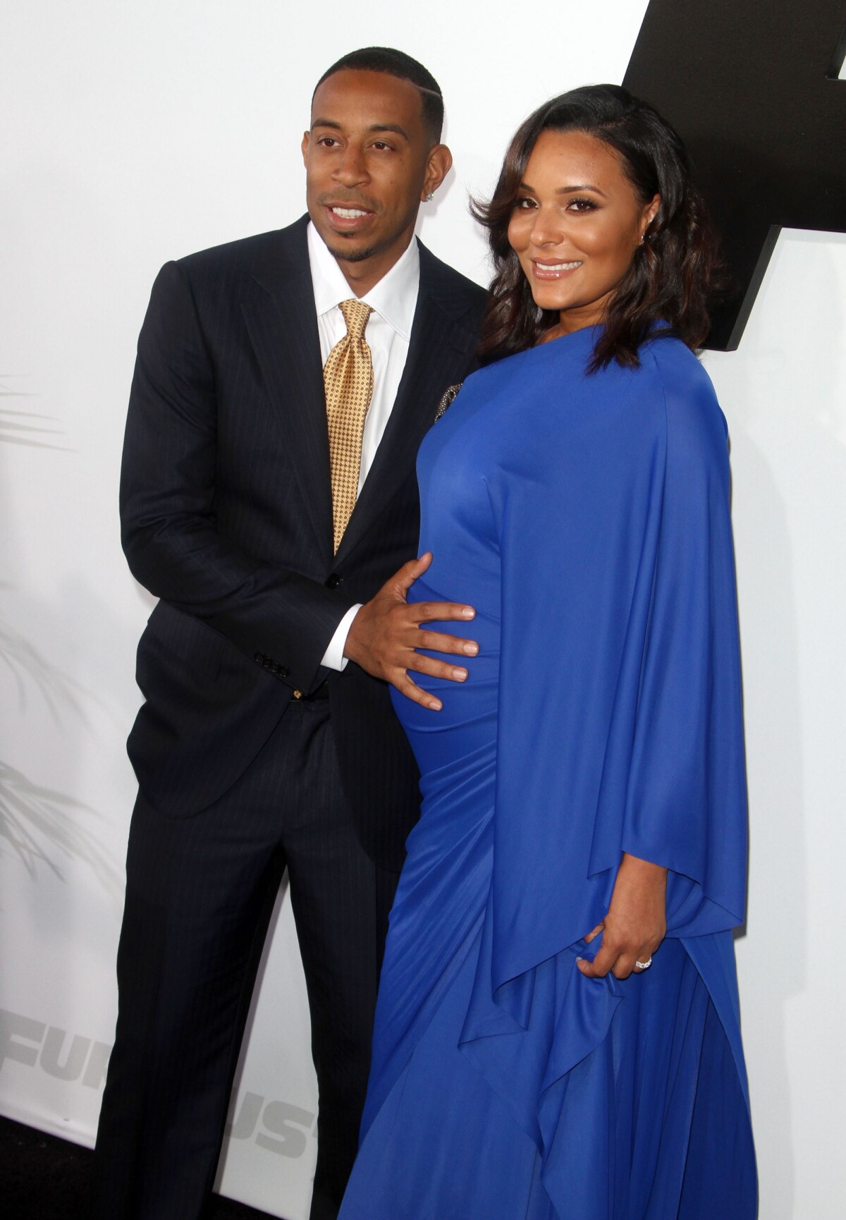 Photo : Ludacris et sa femme Eudoxie Agnan enceinte - Avant-première du ...