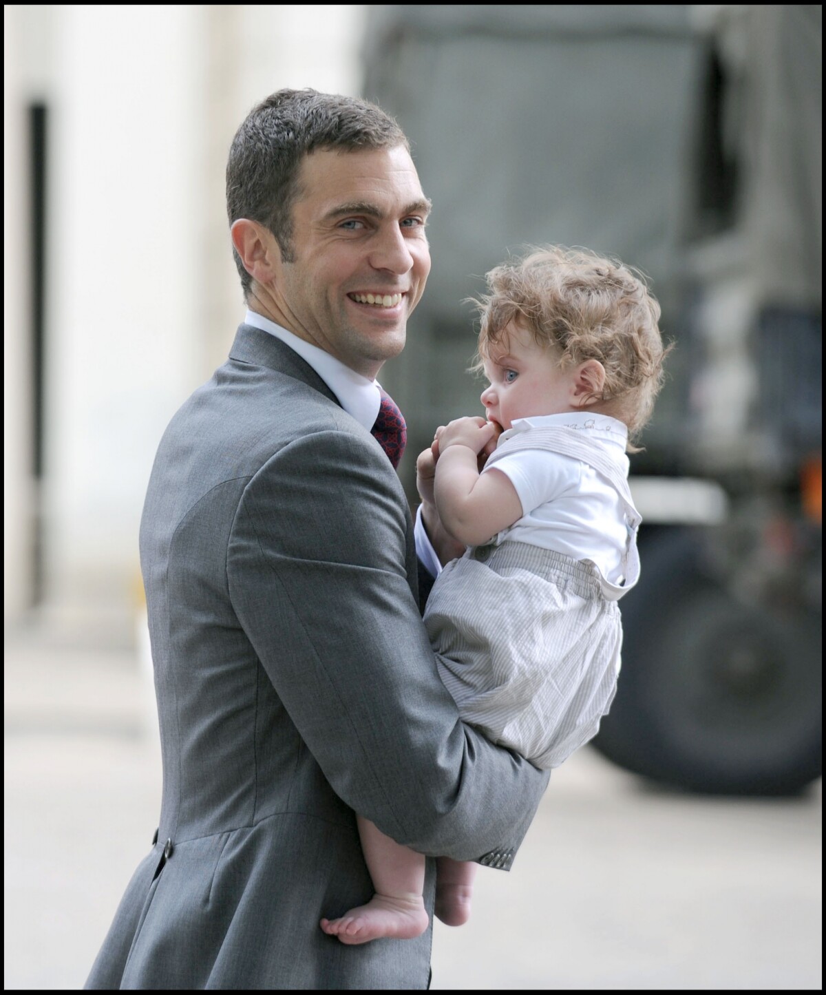 Photo : Hugh van Cutsem au mariage de son frère Nicholas van Cutsem et ...