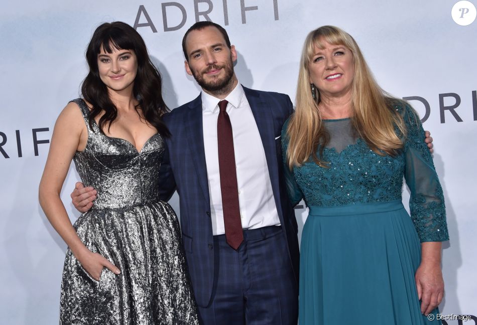Shailene Woodley, Tami Oldham Ashcraft, Sam Claflin à la première de ...