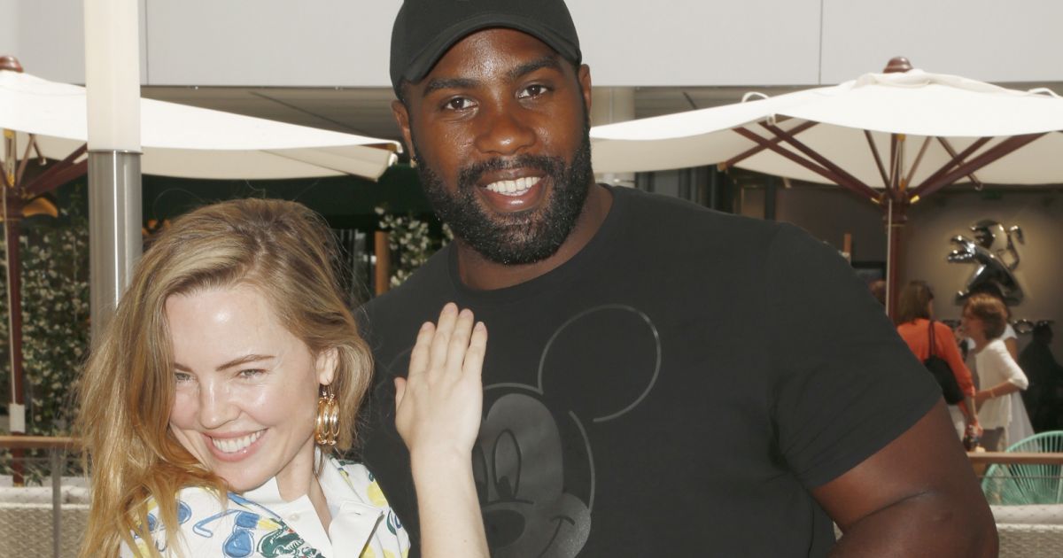 Melissa George, Teddy Riner au village lors des internationaux de ...