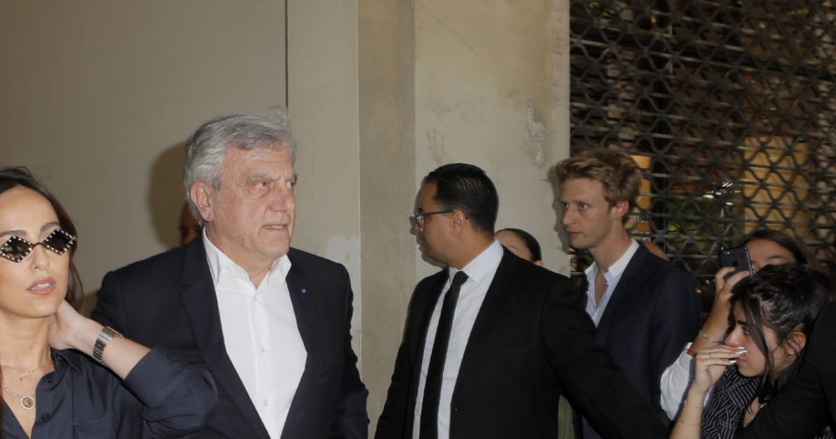Katia et Sidney Toledano - Arrivées au défilé homme printemps-été 2019 ...