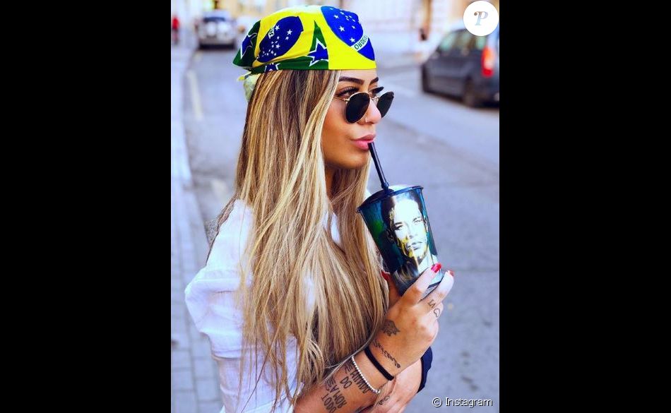 Rafaella, la soeur de Neymar, à Moscou pour la Coupe du monde en Russie ...