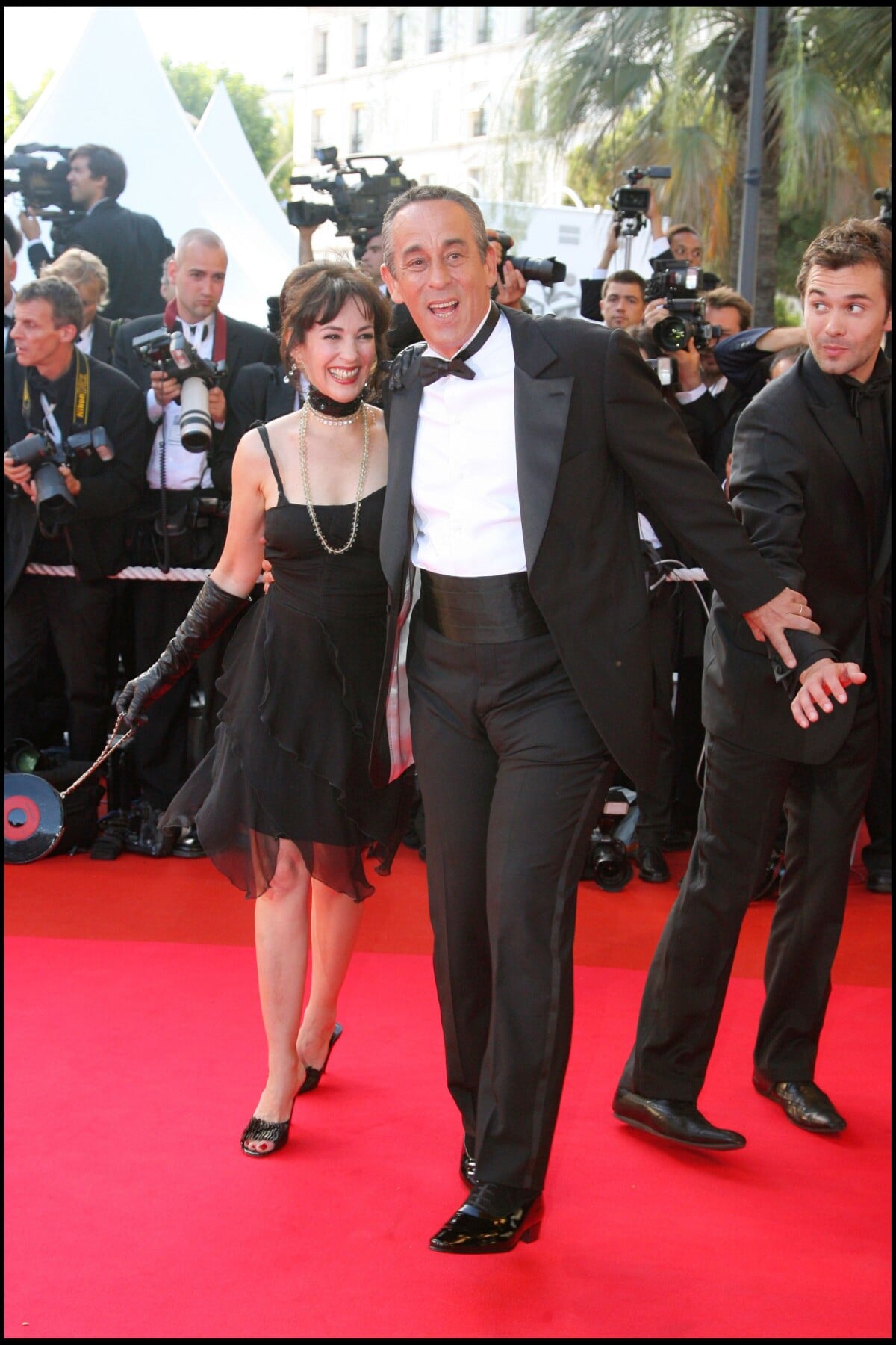 Photo : Béatrice et Thierry Ardisson au Festival de Cannes en 2007 ...