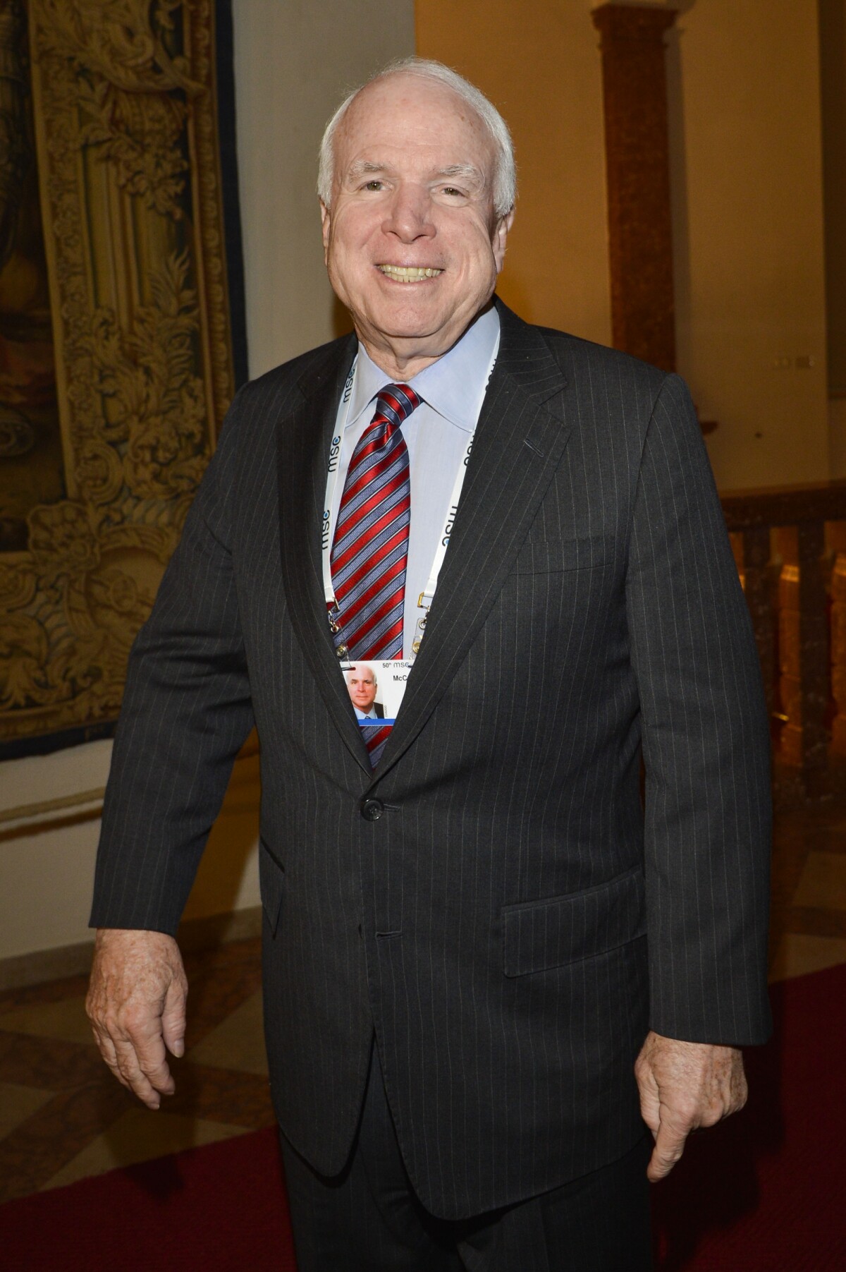 Photo : John Sidney McCain, senateur americain lors de la 50eme ...