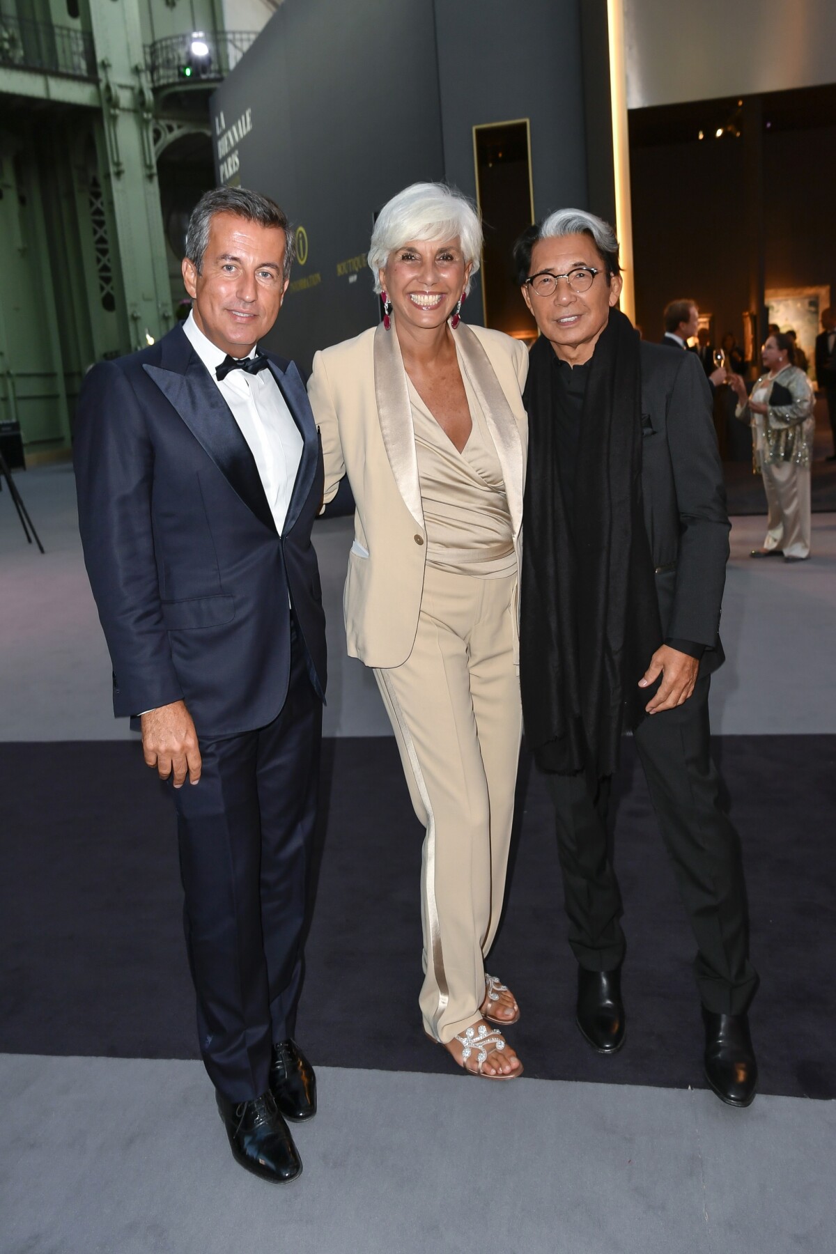 Photo : Exclusif - Cyril Karaoglan, Linda Pinto, Kenzo Takada - Dîner ...