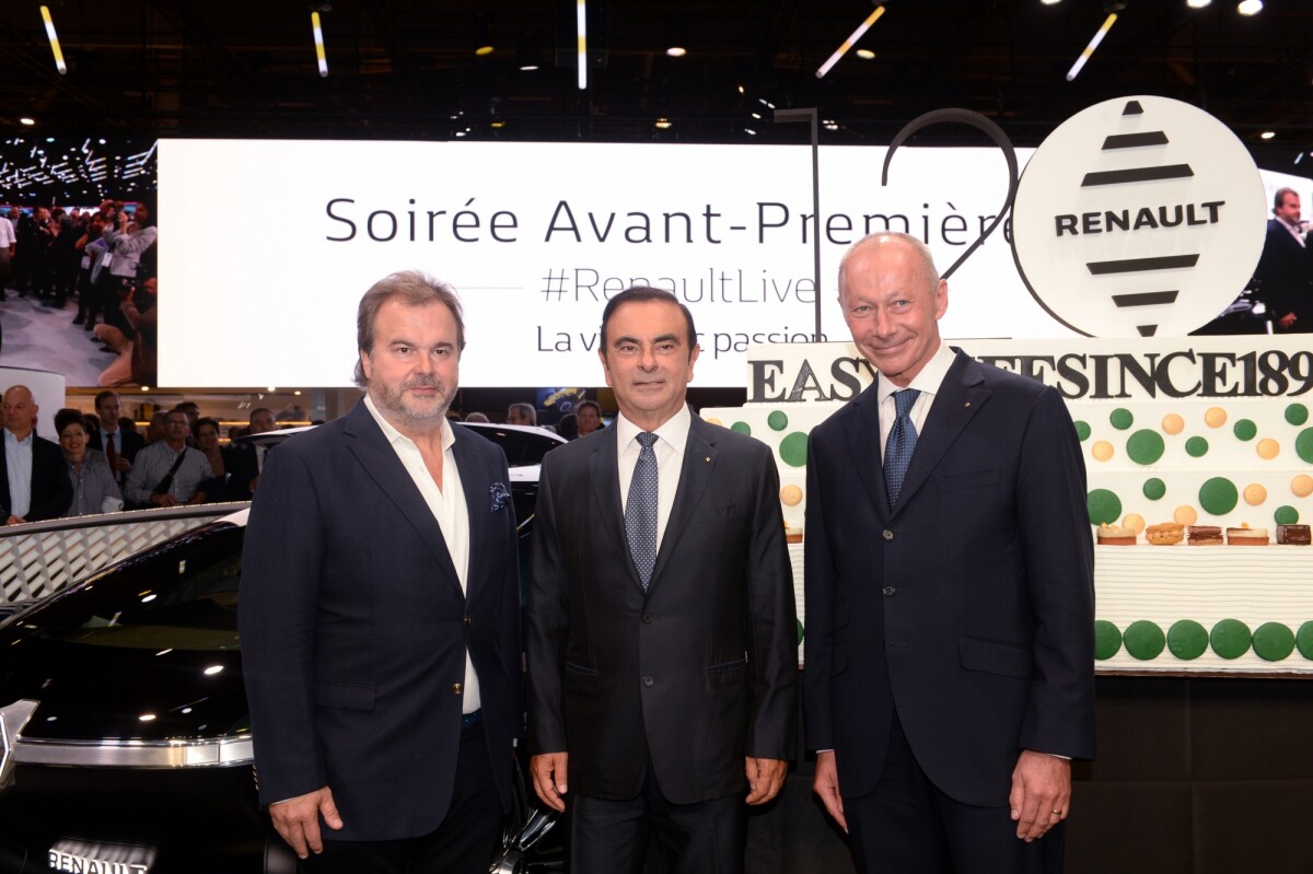 Photo : Exclusif - Pierre Hermé, Carlos Ghosn (Président-directeur ...