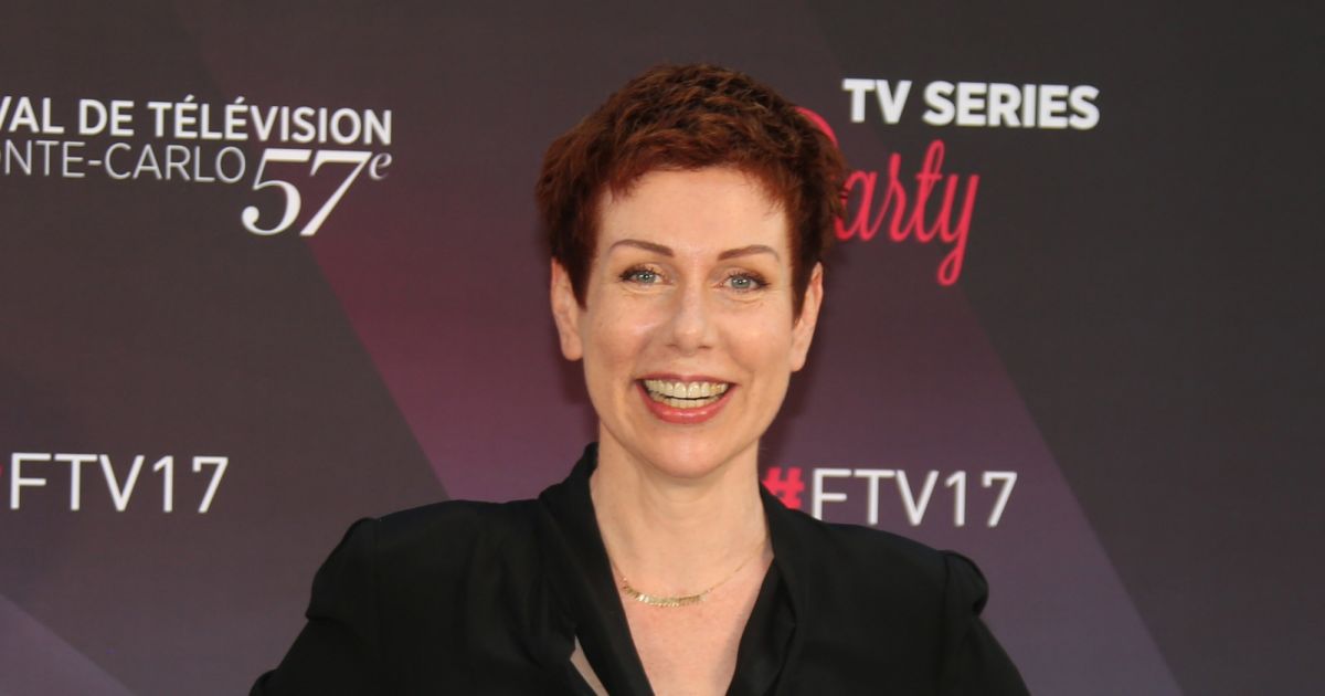 Marie Réache (Plus belle la vie) - Photocall de la soirée 'Series Party ...
