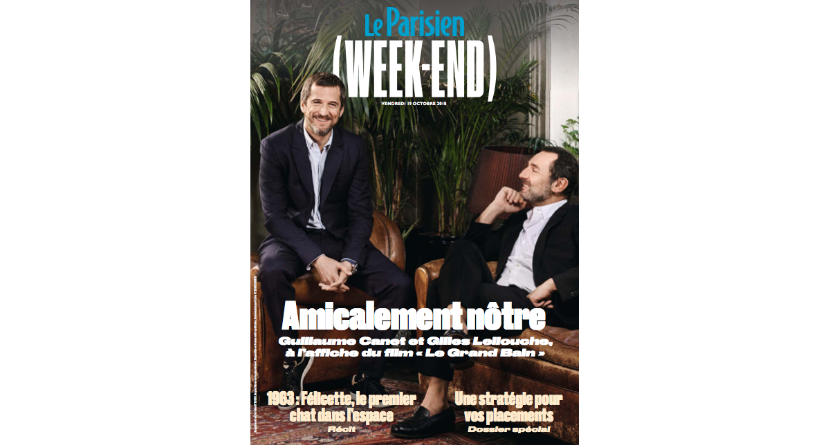 Photo : Couverture du magazine "Le Parisien Week-End" du 20 et 21 ...