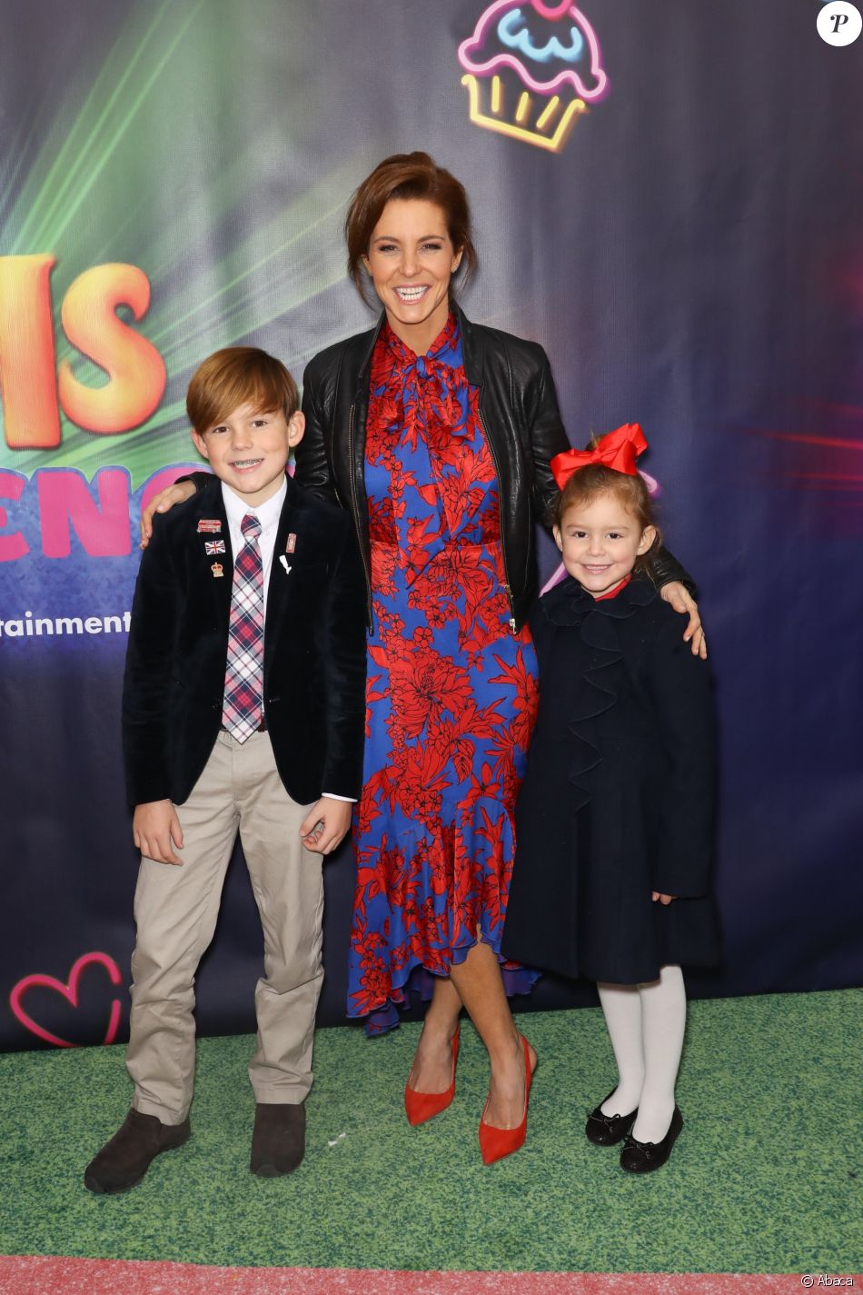 Stephanie Ruhle et ses deux enfants assistent à l'inauguration de ...
