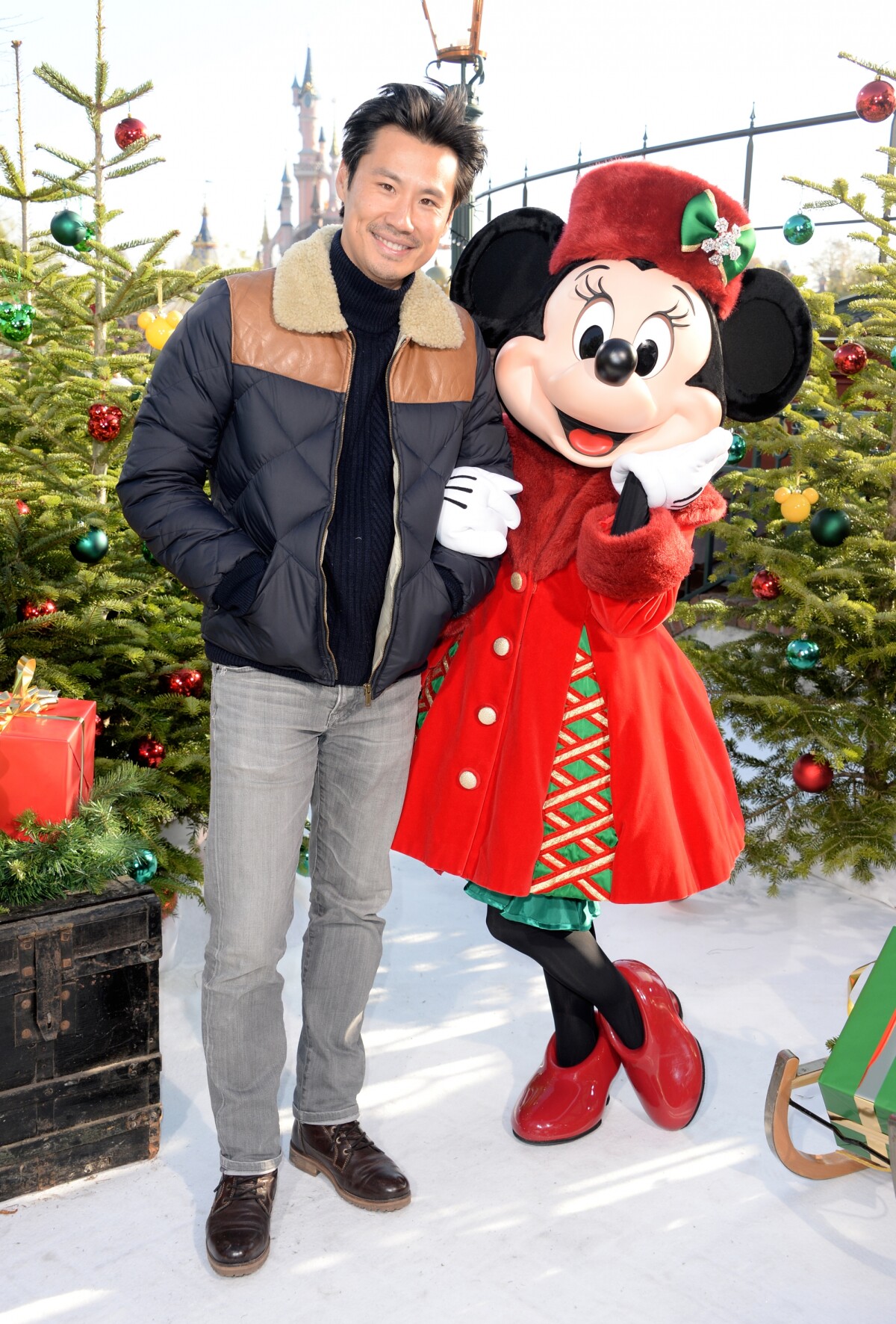 Photo : Exclusif - Frédéric Chau - Célébration des 90 ans de Mickey à ...