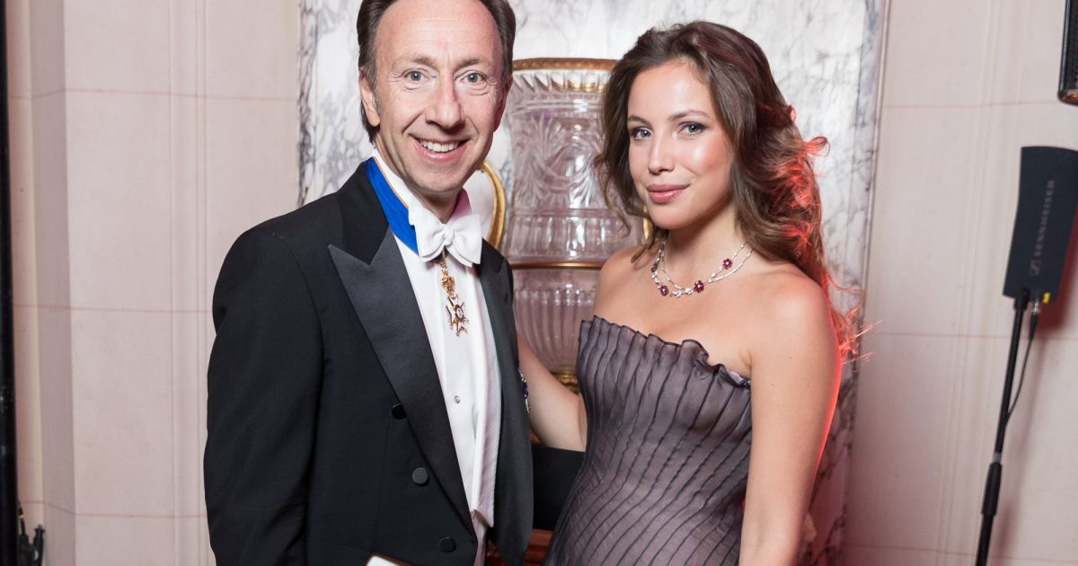 Exclusif - Stéphane Bern et la comtesse Gabrielle de Pourtalès (robe ...