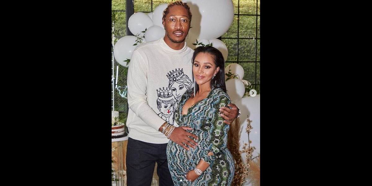 Photo : Joie Chavis et Future lors de leur baby-shower. Novembre 2018 ...