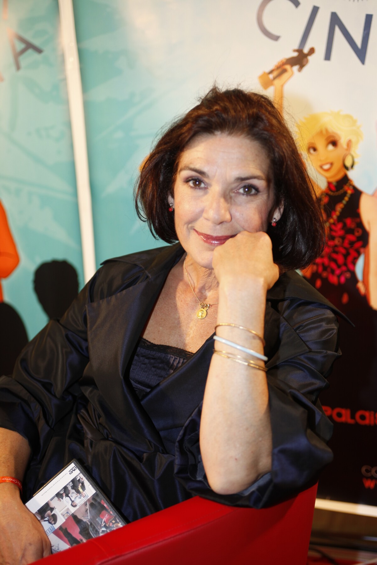 Photo : Anne Canovas au 7ème Festival du Film de Cap d'Agde le 19 juin ...