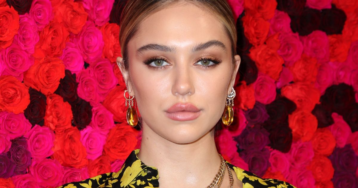 Delilah Belle Hamlin au photocall du défilé Alice and Olivia lors de la ...