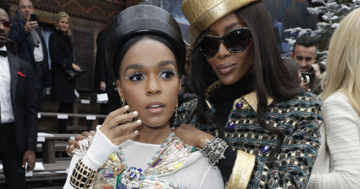 Janelle Monáe et Naomi Campbell - People au défilé de mode Prêt-à ...