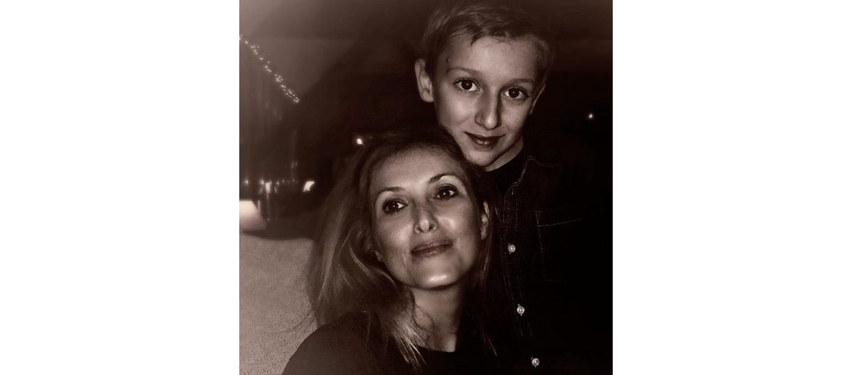 Photo : Isabelle Brès et son fils Camille, le 1er janvier 2019 ...