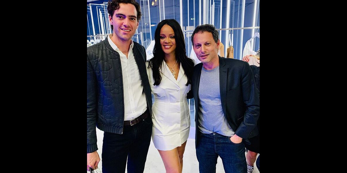 Photo : Fortuné Penniman (frère du chanteur Mika), Rihanna et Marc ...