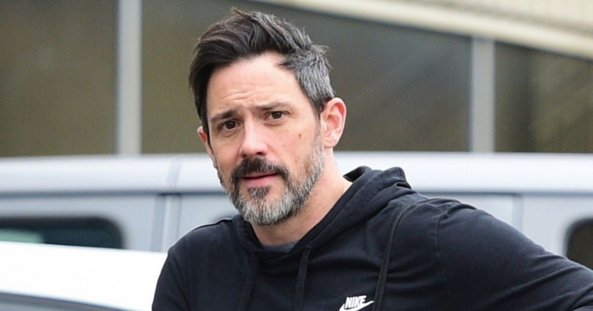 Steve Kazee se rend à son cours de boxe à Los Angeles, le 23 mai 2019 ...